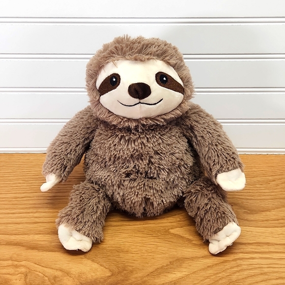 Warmies | Toys | Brown Warmies Plush Microwavable Freezeable Sloth ...